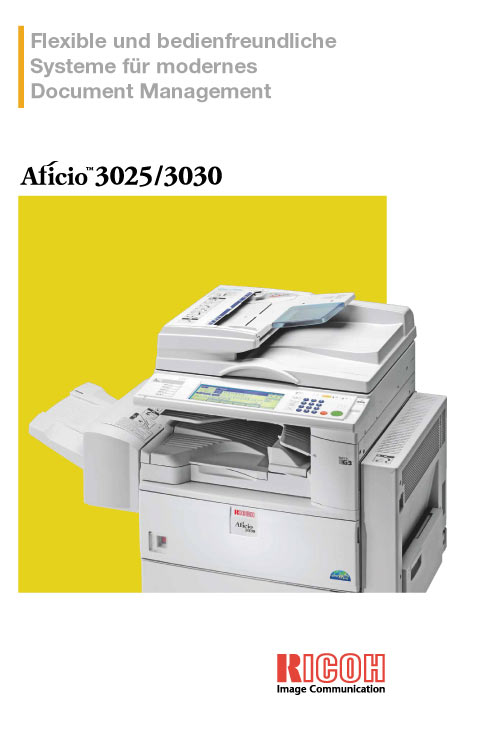 Ricoh DigitalKopierer Aficio 3025 3030